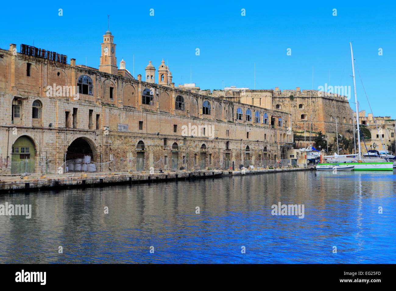 Senglea (Isla), Malta Stock Photo - Alamy