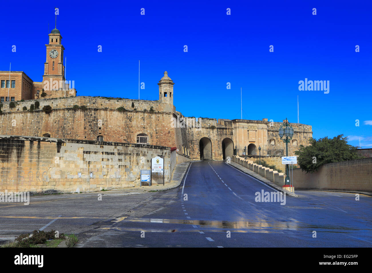Senglea (Isla), Malta Stock Photo - Alamy