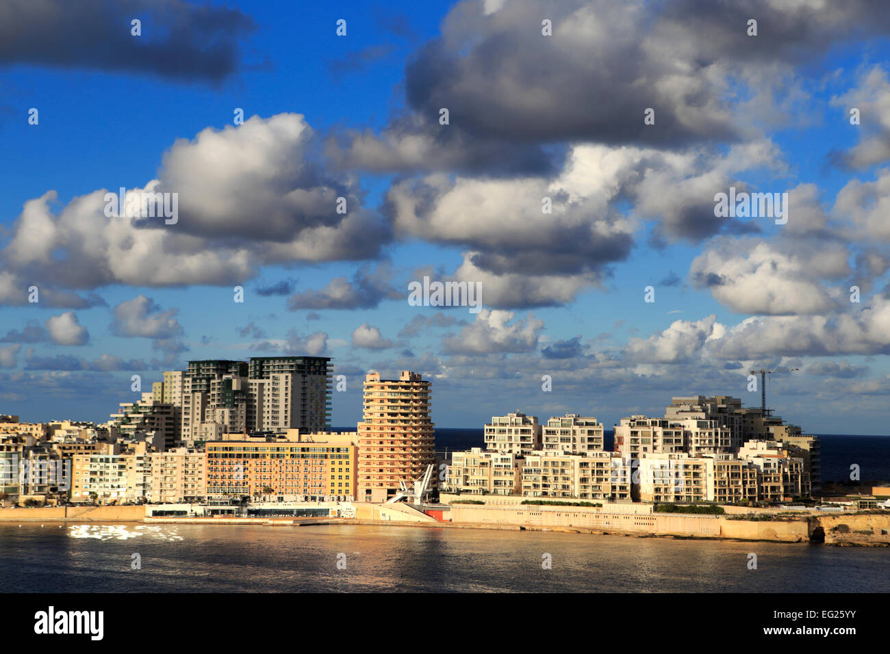 Modern architecture, La Valletta, Malta Stock Photo - Alamy