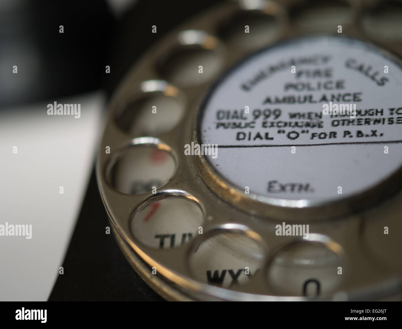 1950s telephone british hi-res stock photography and images - Alamy