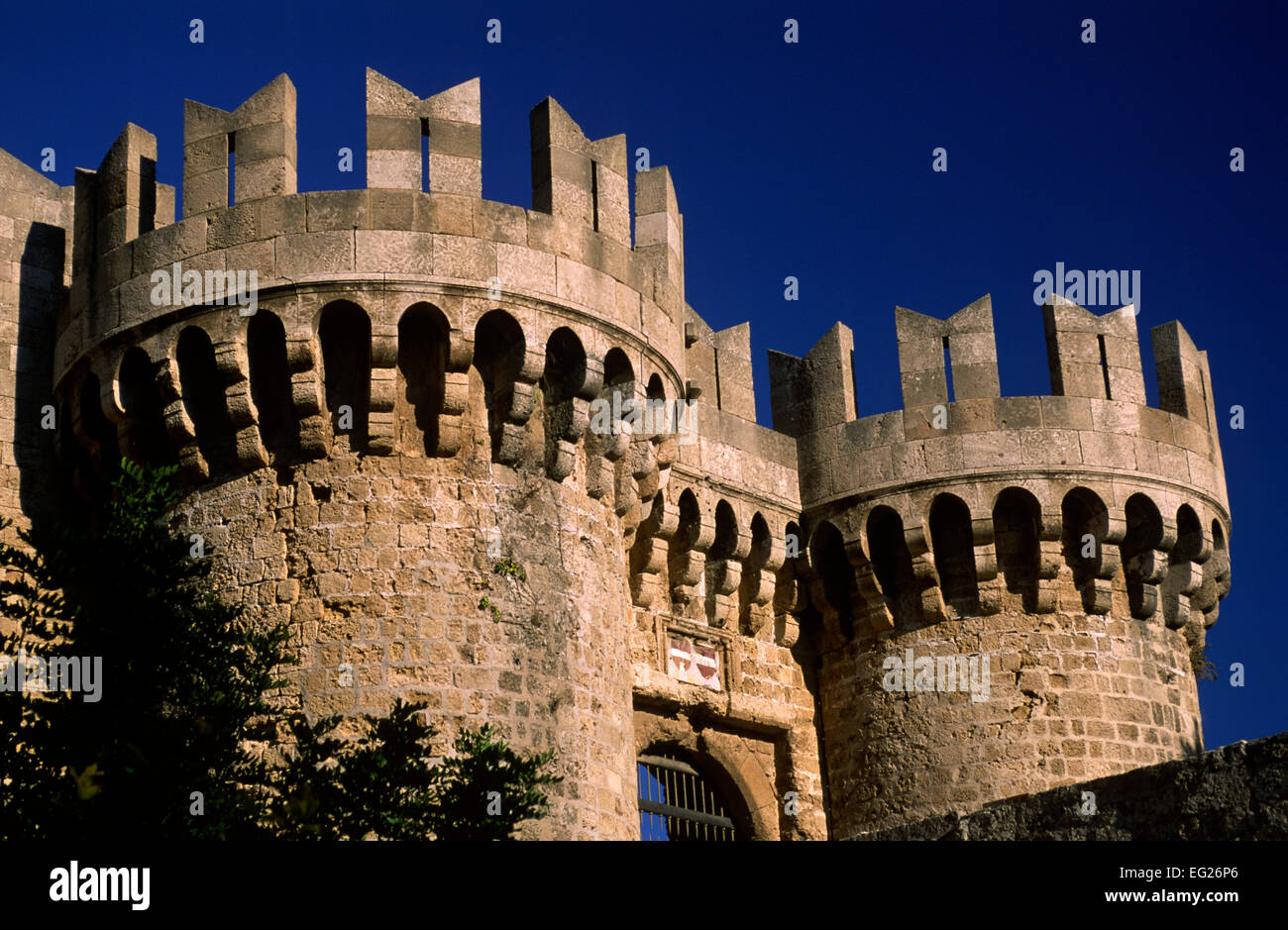 Castles in rhodes hi-res stock photography and images - Alamy