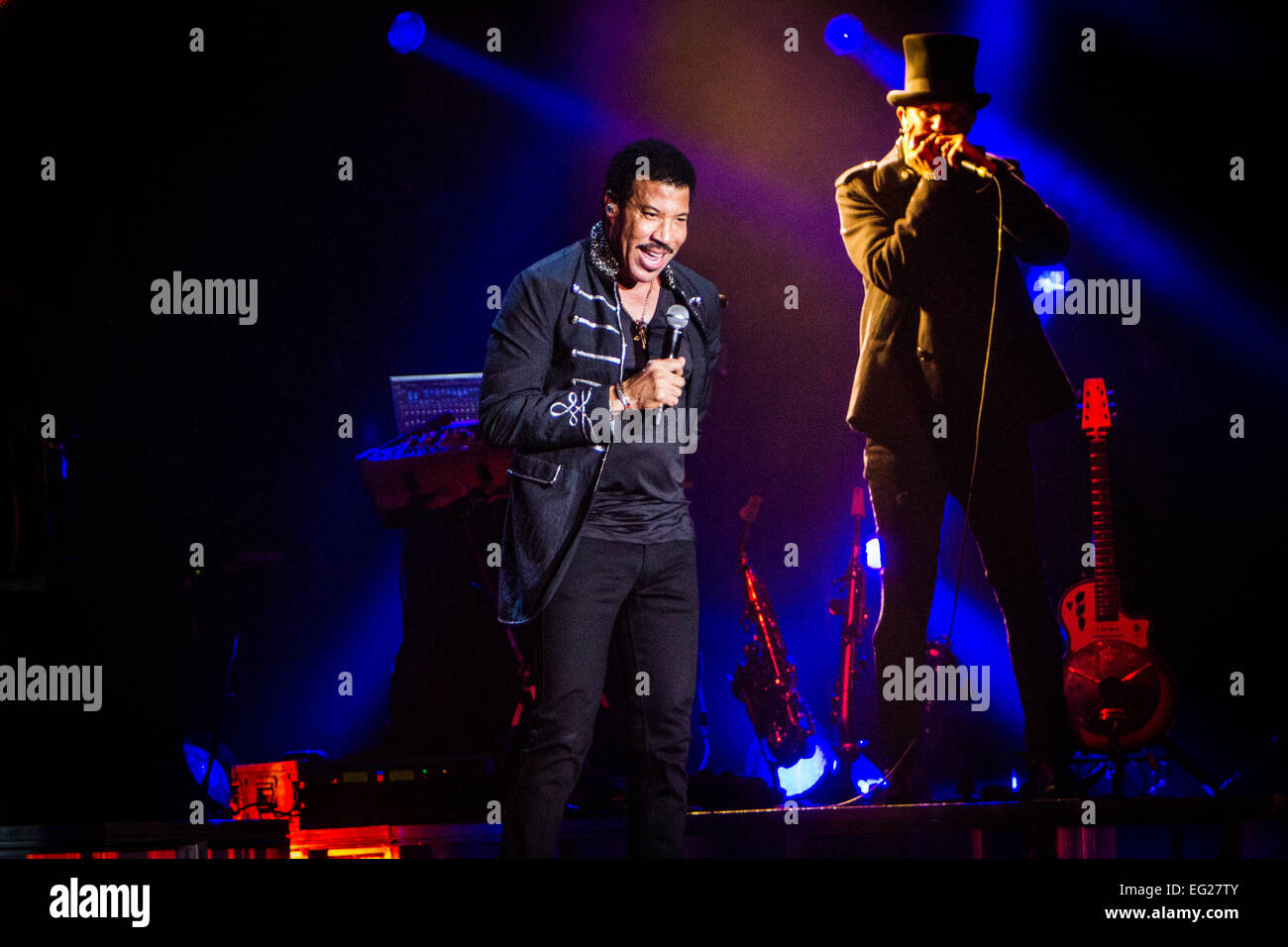 Lionel Richie performs live at Mediolanum Forum in Milan, Italy ...