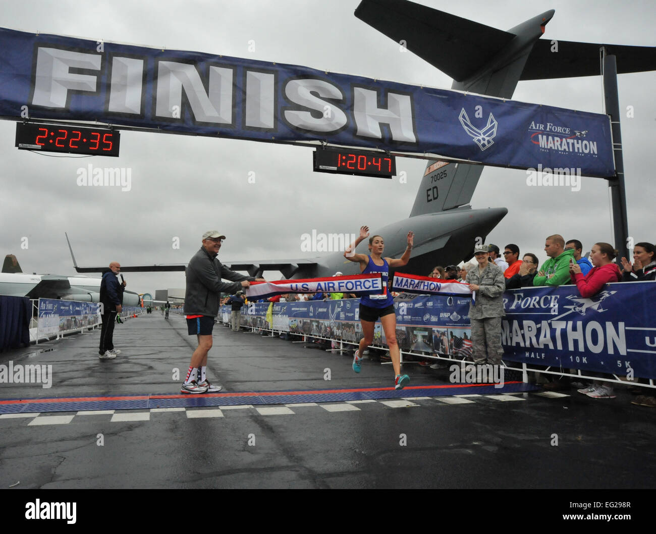 Half Marathon Finish Line