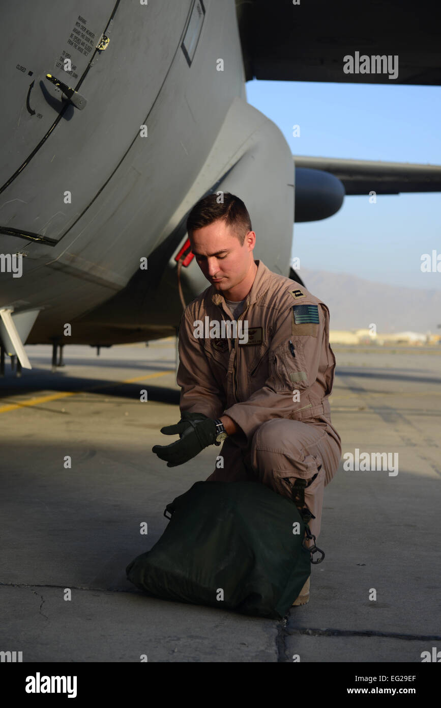 U.S. Air Force Capt. Frank Von Heiland, 41st Expeditionary Electronic ...