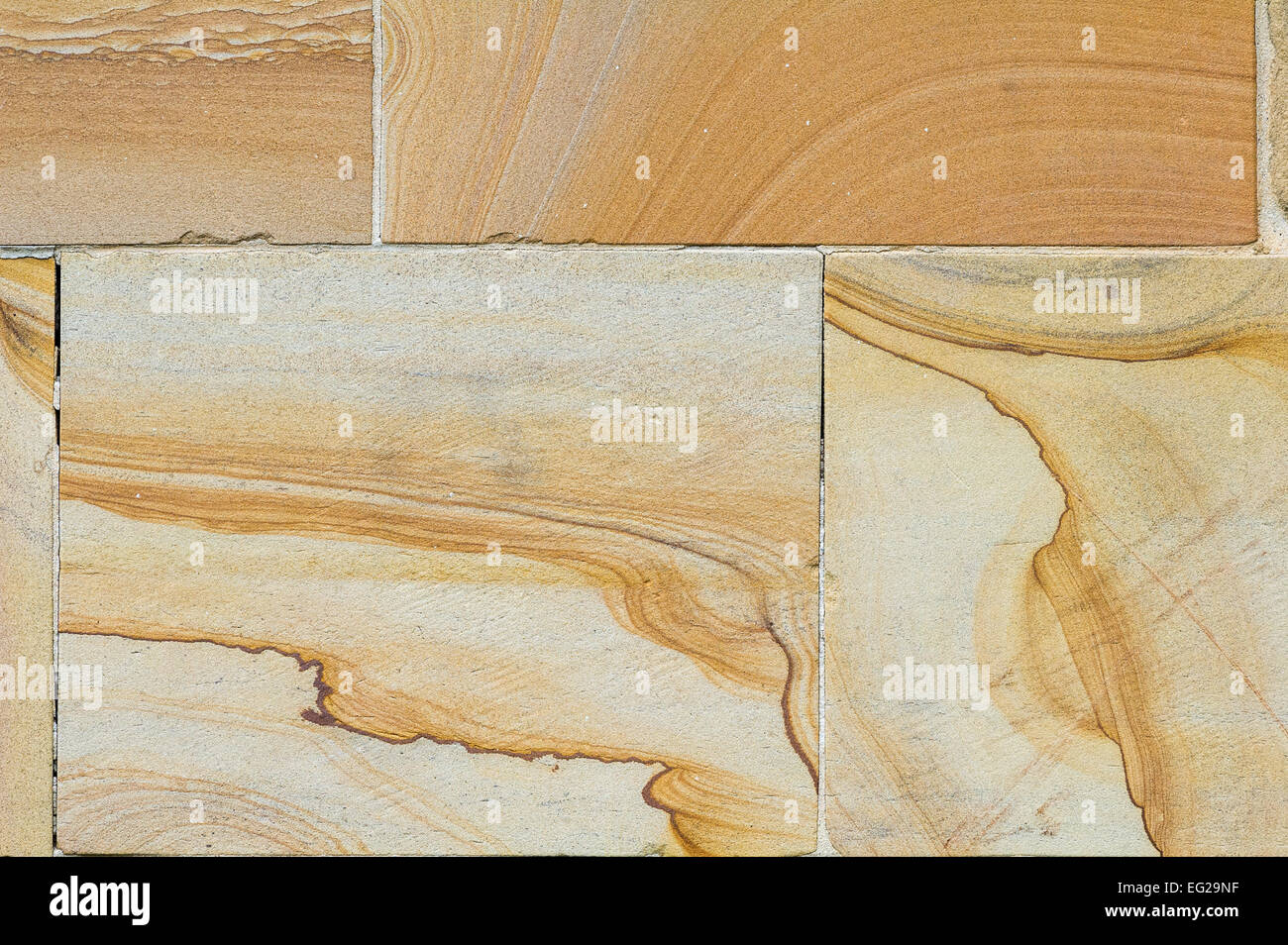 Old stone wall made from limestone and sandstone with little mortar ...