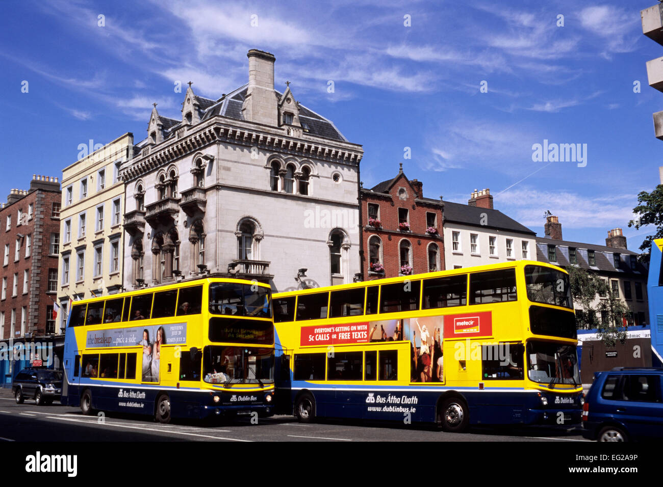 Ireland, Dublin, buses Stock Photo - Alamy