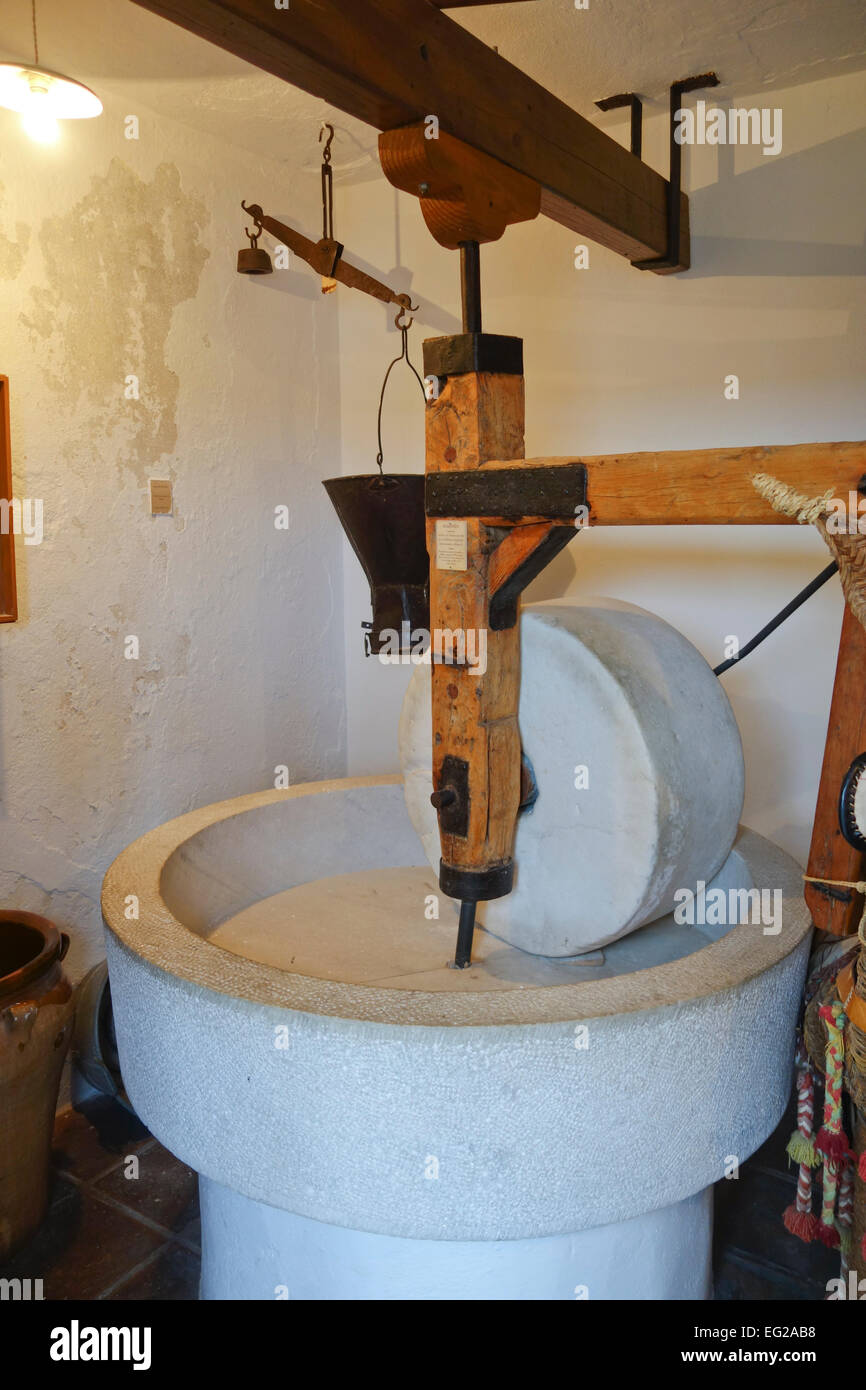 Vintage spanish flour mill hi-res stock photography and images - Alamy