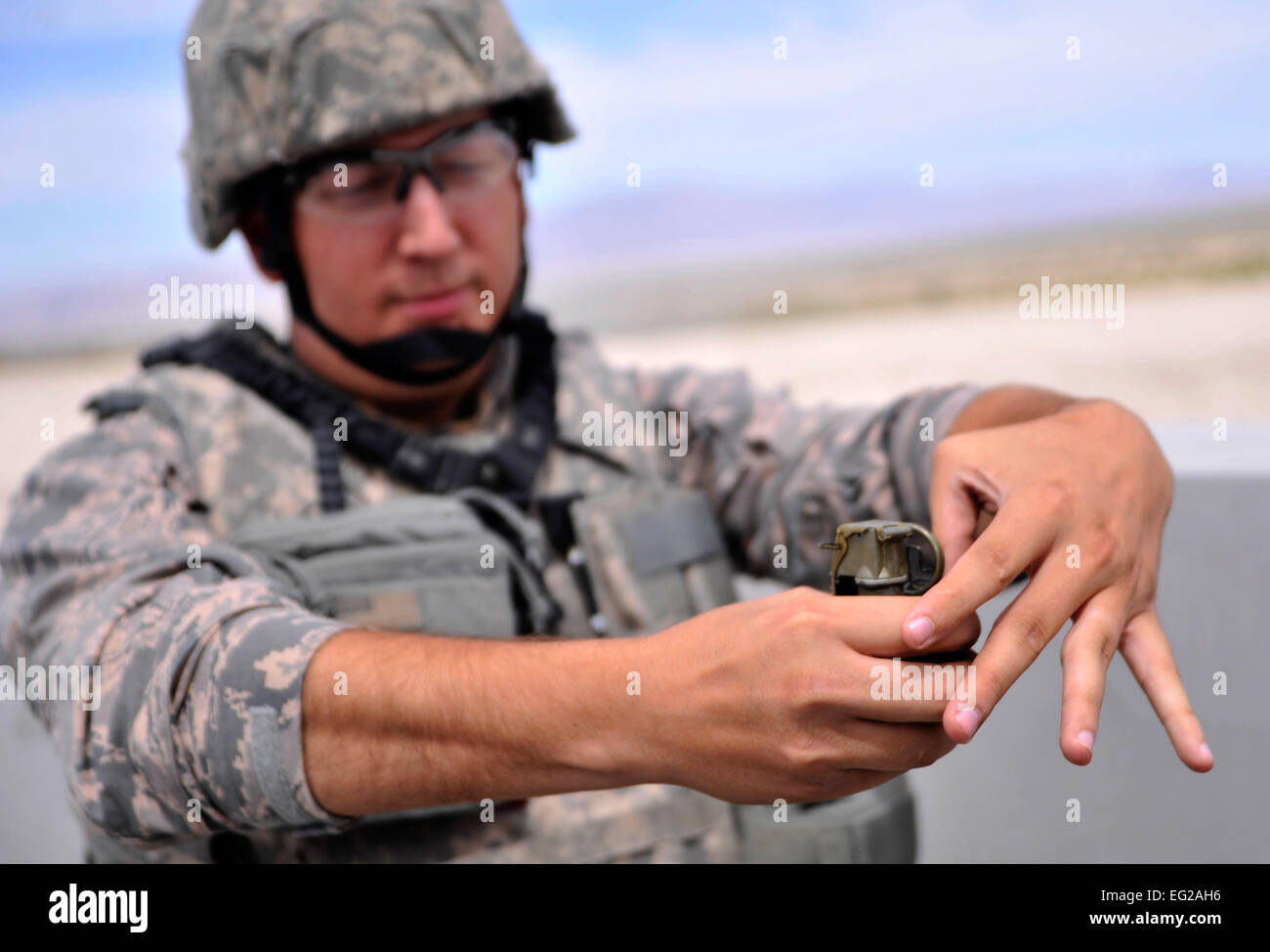 Tech. Sgt. Randall Disch, 99th Ground Combat Training Squadron combat ...