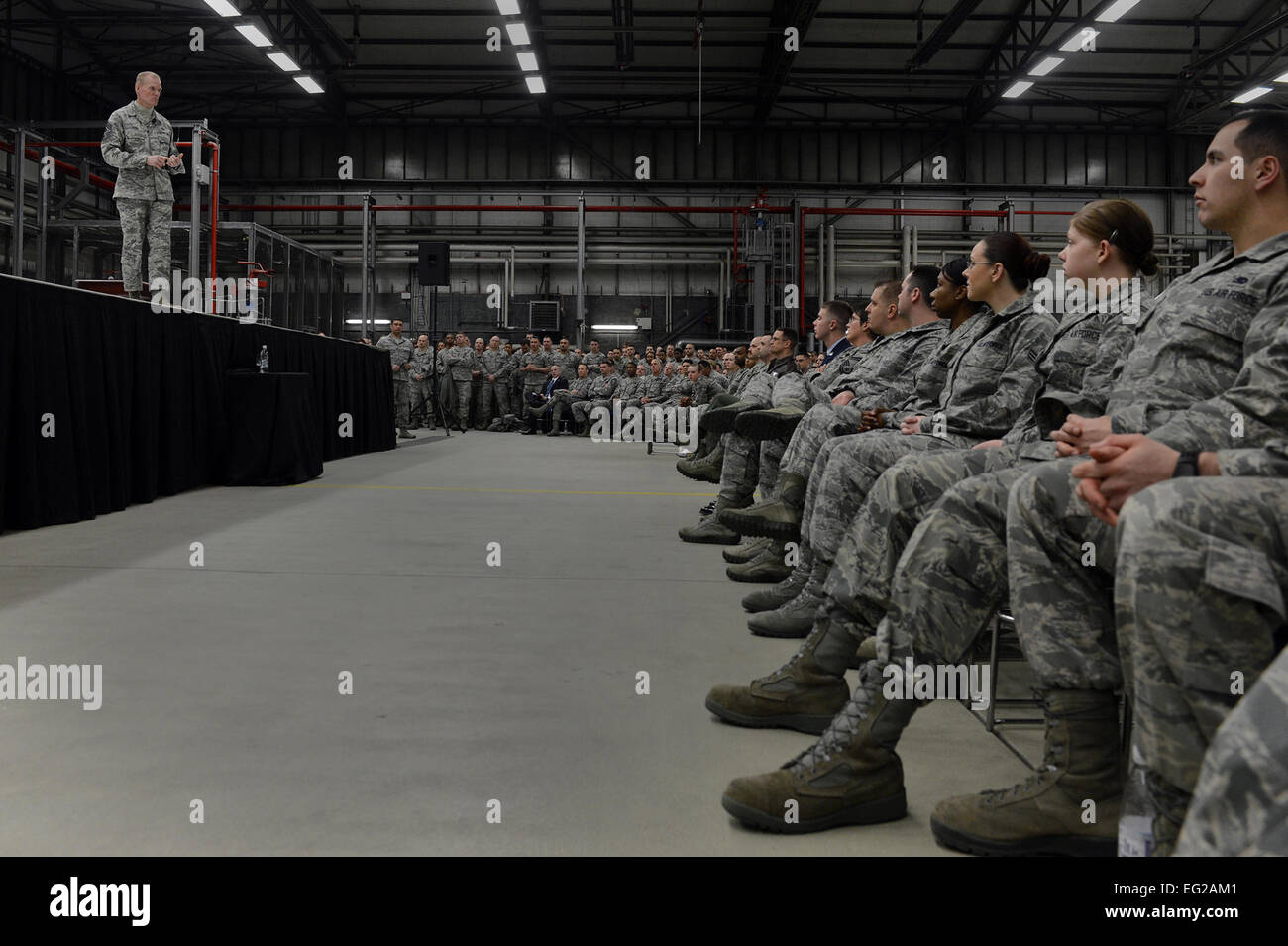 Chief master sergeant of the air force james a cody hi-res stock ...