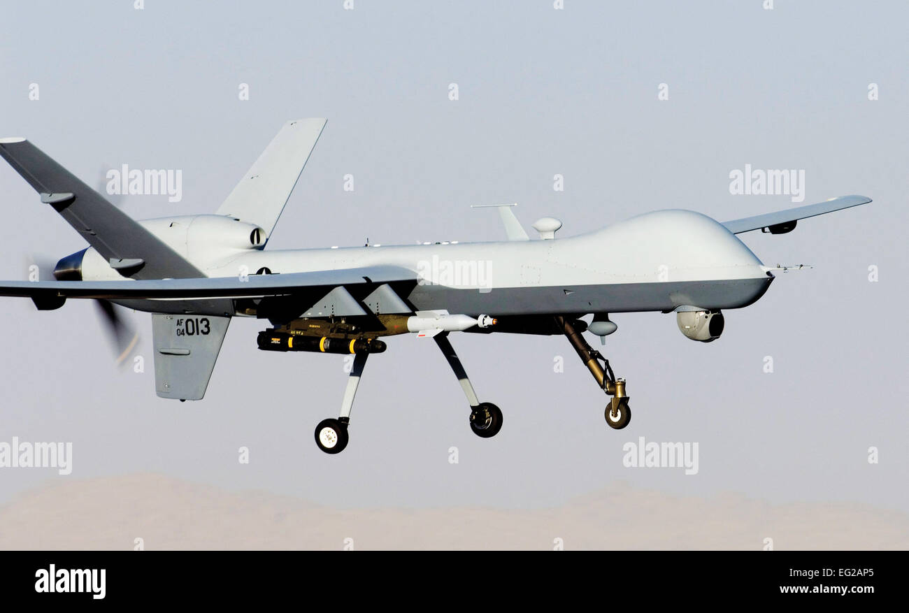 MQ-9 Reaper Primary function: Unmanned hunter/killer weapon system ...