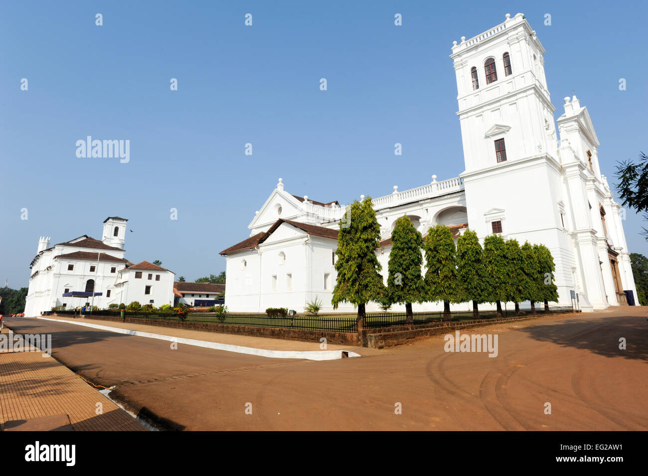 Convent, Church of St Francis of Assiisi and Se Cathedral in Old Goa ...