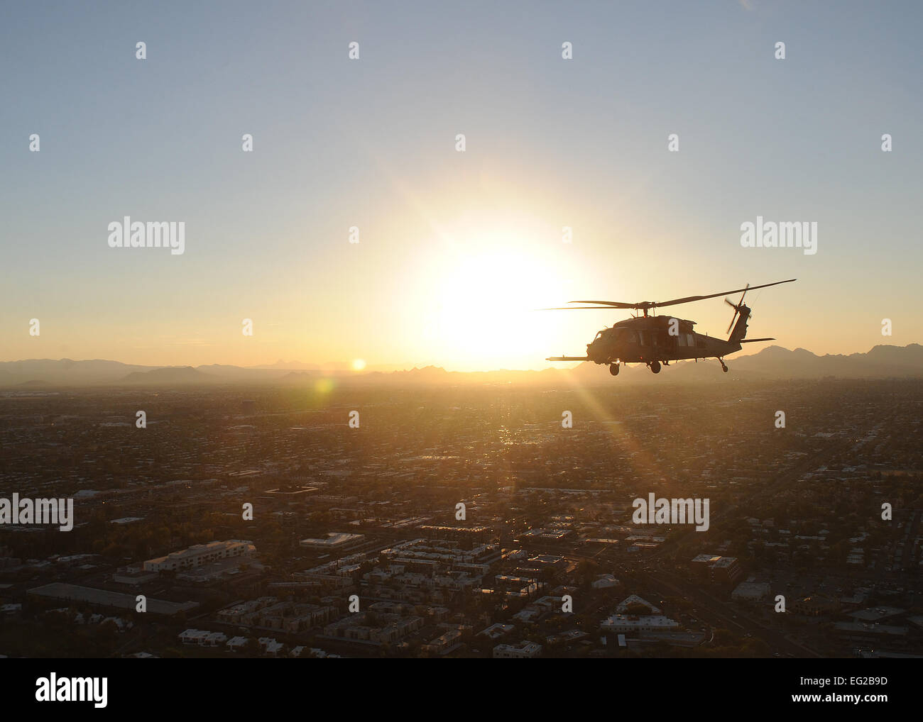 An HH-60 Pavehawk from the 55th Rescue Squadron at Davis-Monthan Air ...