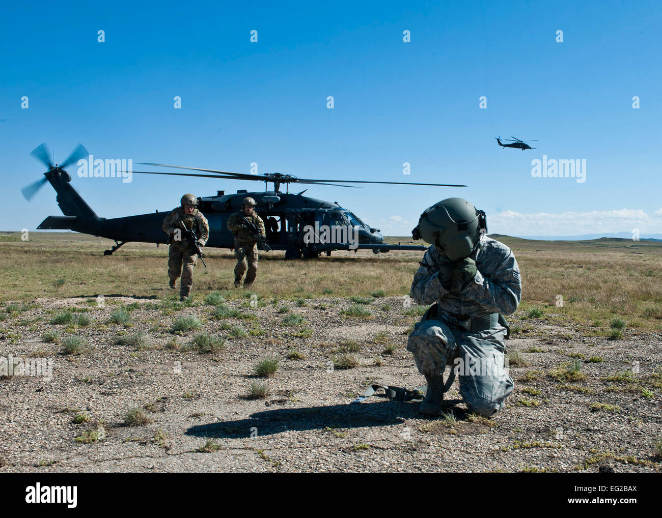 Pararescuemen assigned to the 347th Rescue Group, at Moody Air Force ...