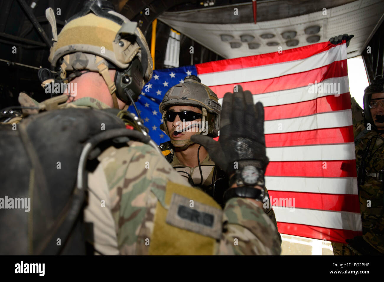 U.S. Air Force Senior Airman Kristopher Tomes, a pararescueman with the ...