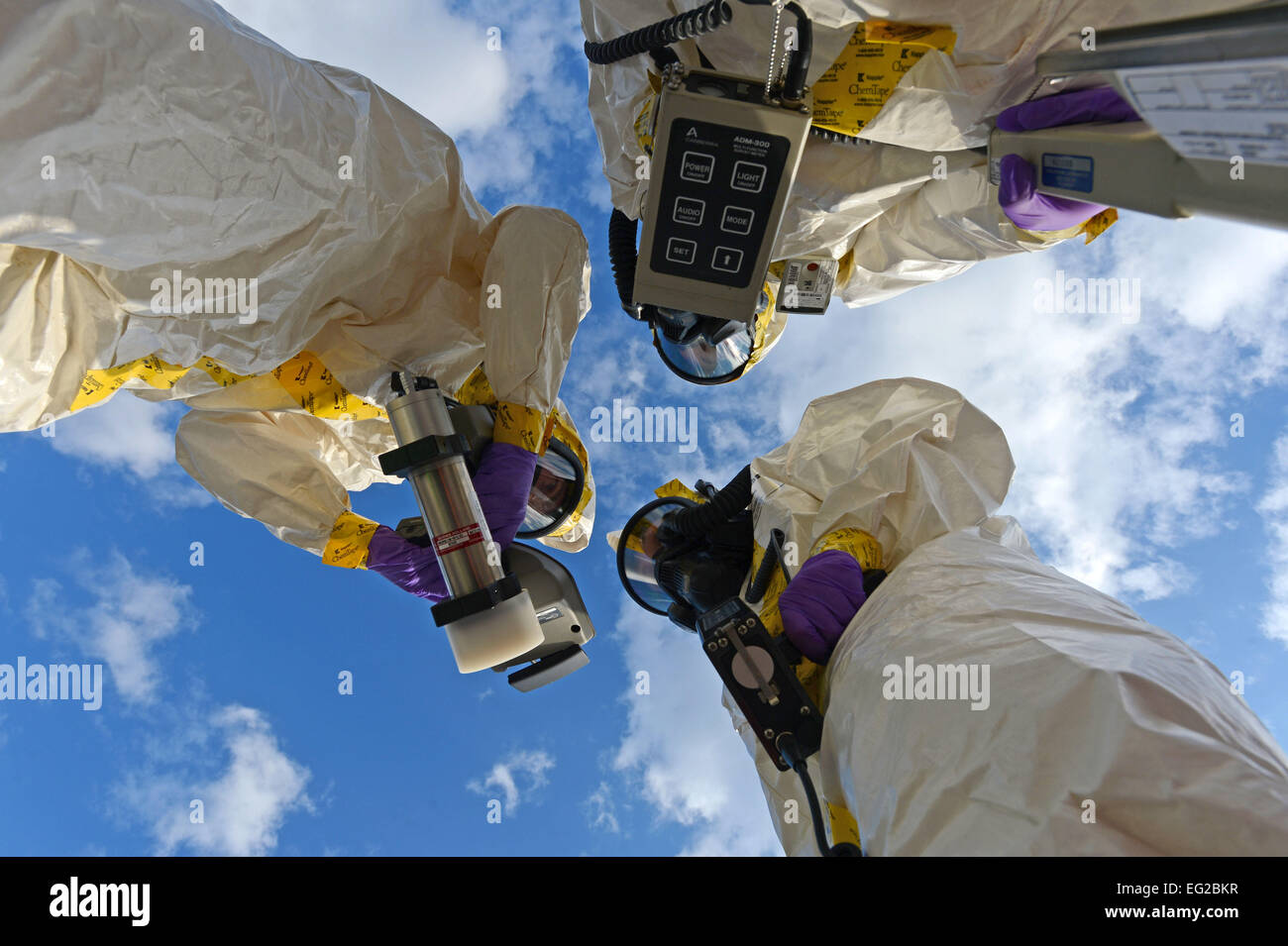 U.S. Air Force Airmen assigned to the 20th Civil Engineer Squadron ...