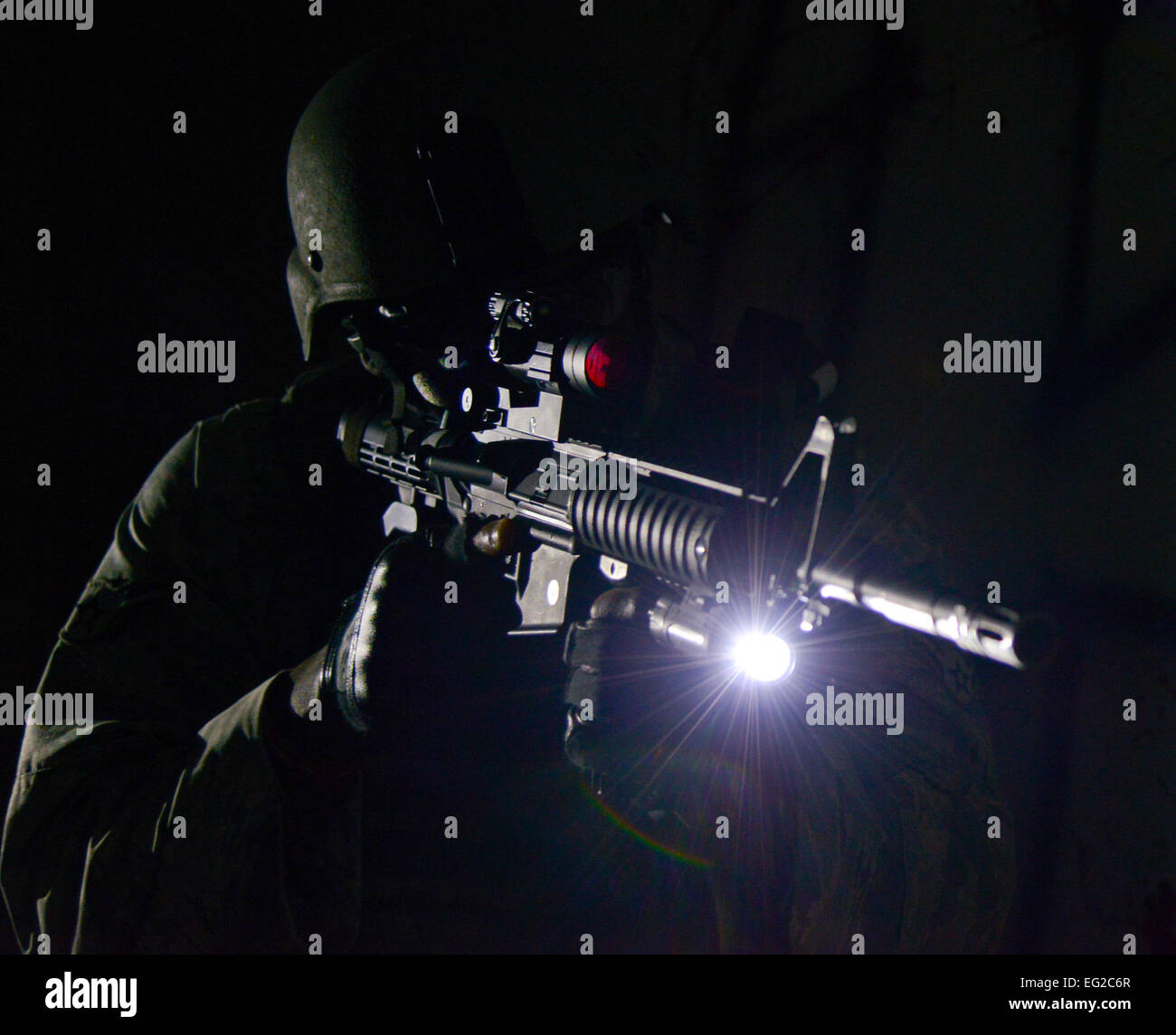 Airman 1st Class Bryan Murphy, 6th Security Forces Squadron emergency ...