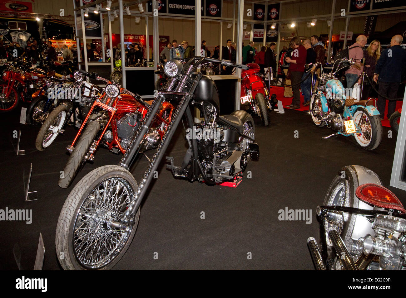 Freestyle Class Custom bikes on show at the Carole Nash London ...