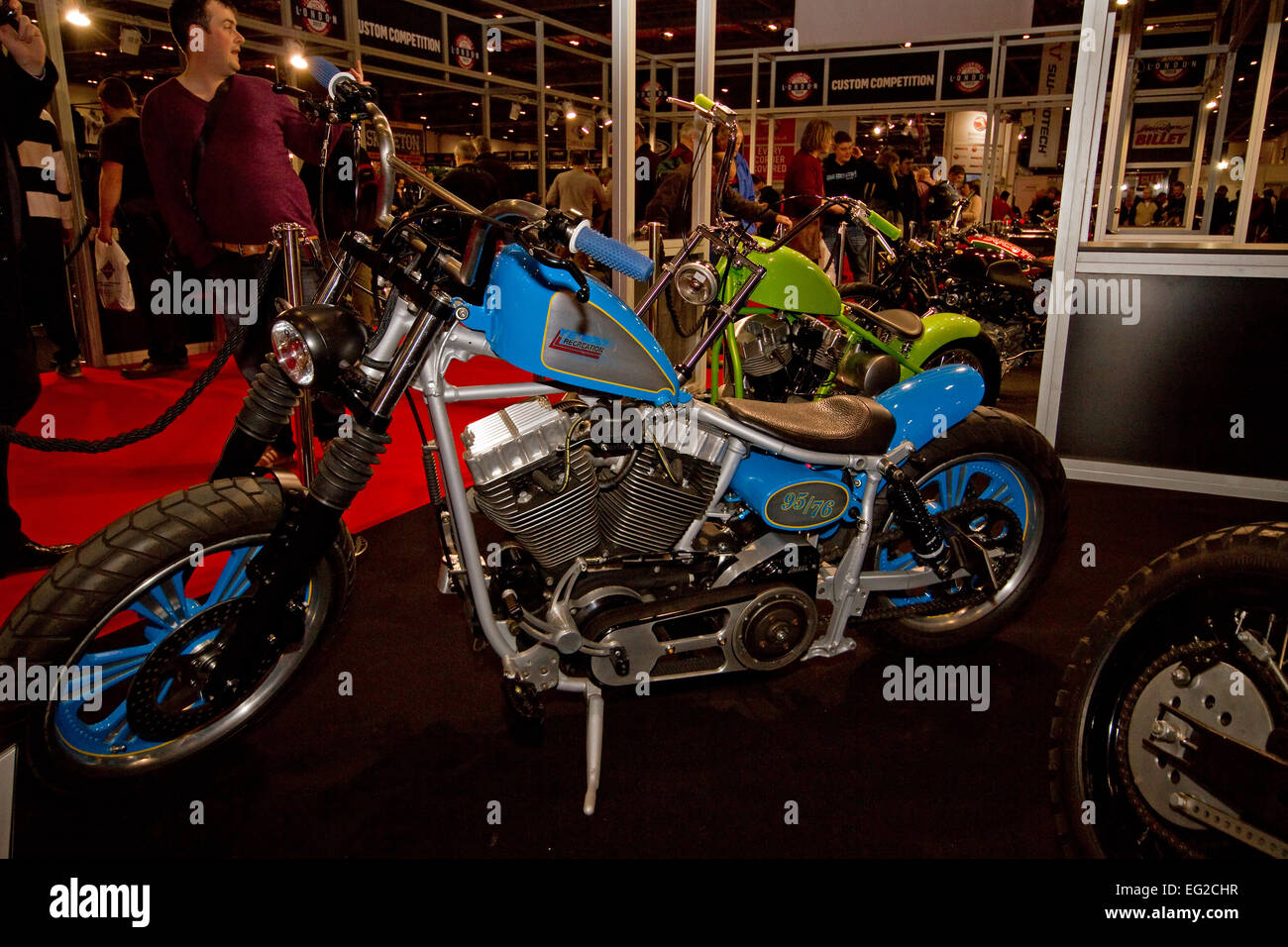 London custom motorbikes hi-res stock photography and images - Alamy