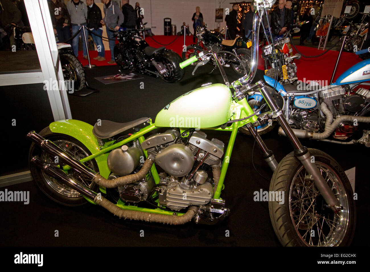 London custom motorbikes hi-res stock photography and images - Alamy
