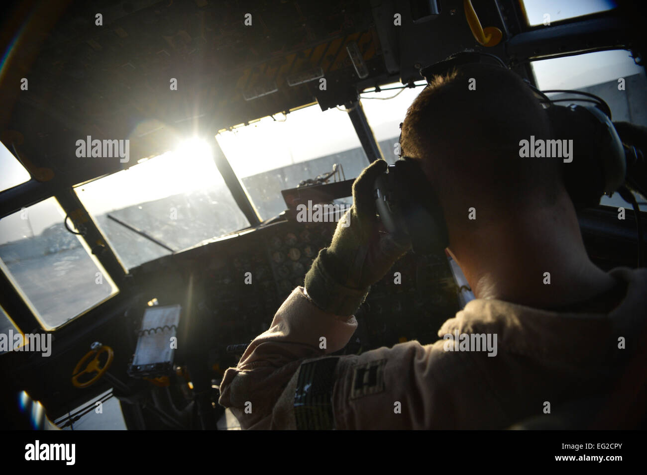 U.S. Air Force Capt. Frank Von Heiland, 41st Expeditionary Electronic ...