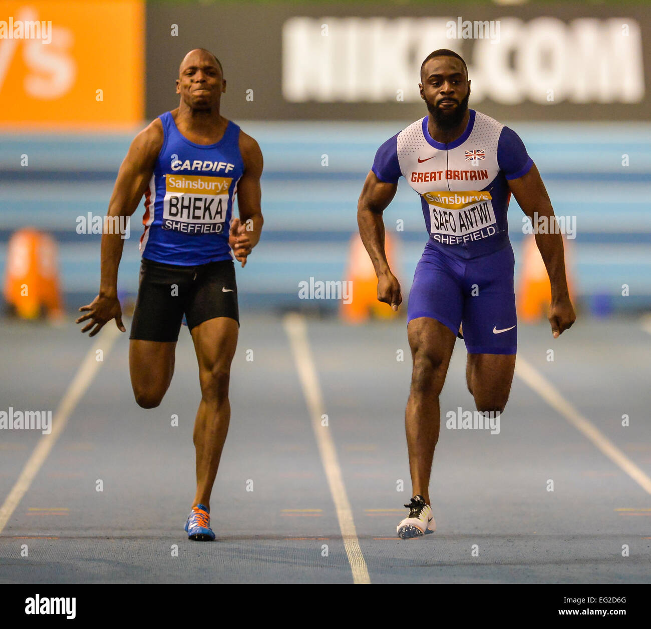 60m indoor race hi-res stock photography and images - Alamy
