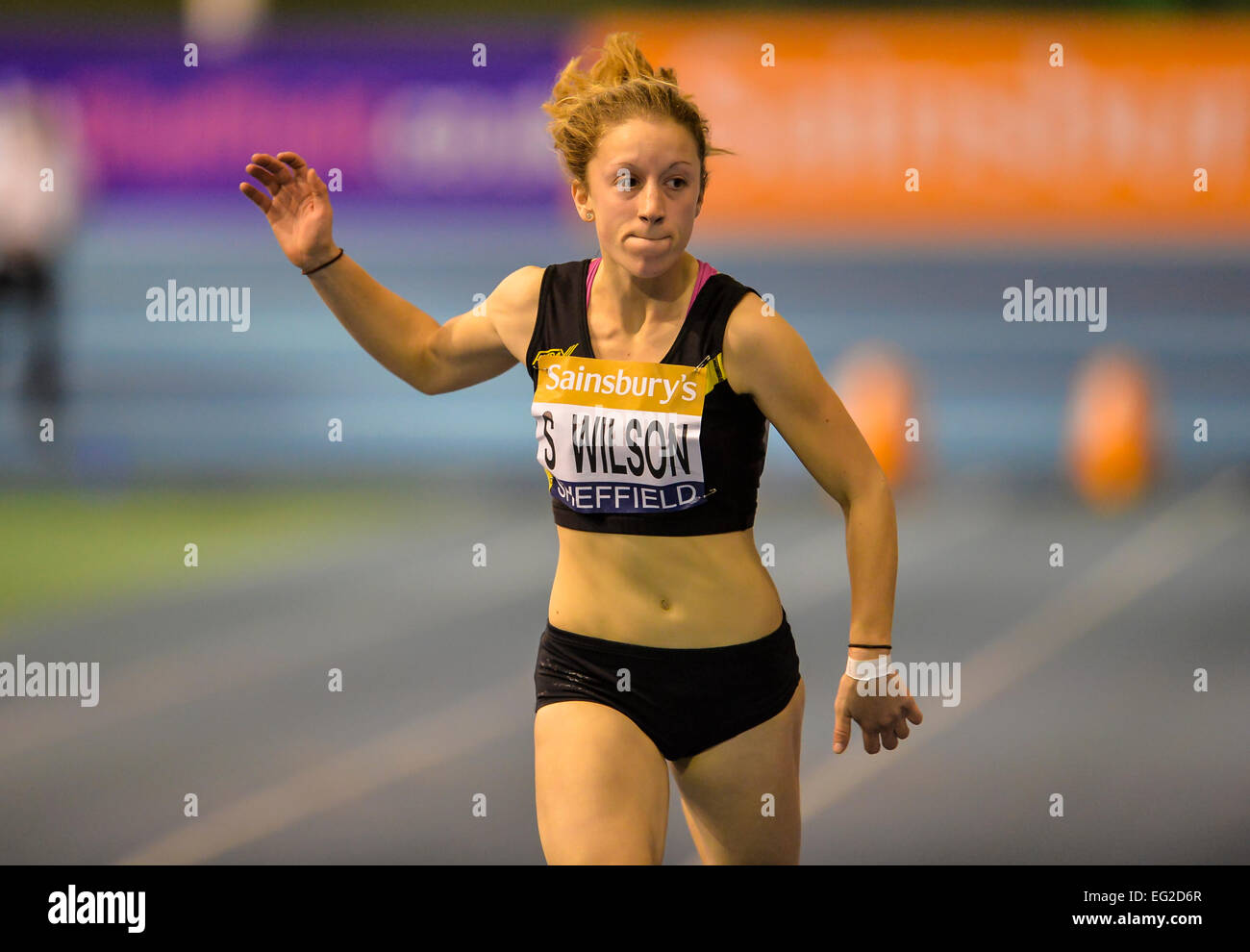 Sheffield, UK. 14th Feb, 2015. British Indoor Athletics Championship ...