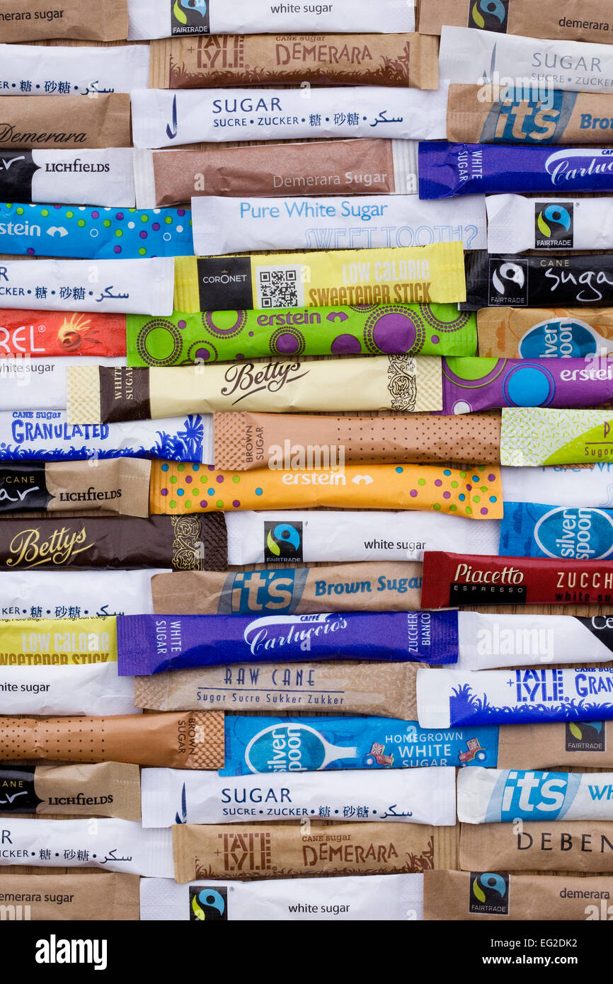 Sweetener packet hi-res stock photography and images - Alamy