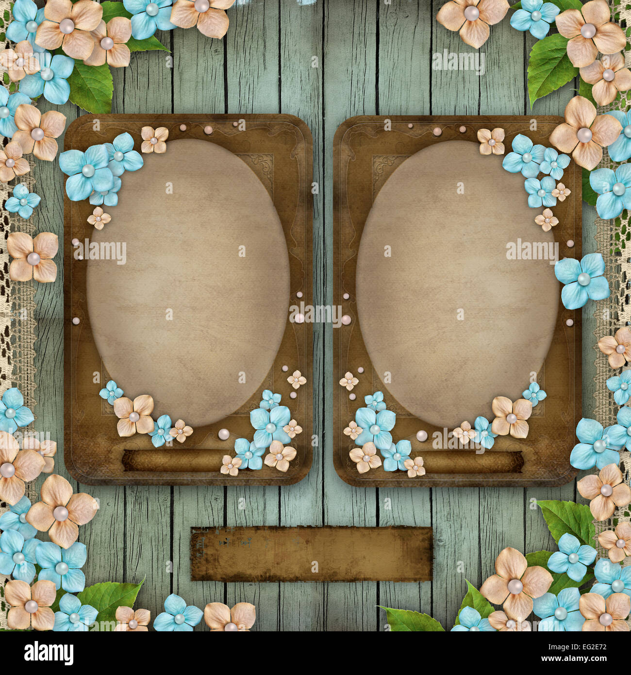 Rustic Wood Lace Background Frame Rustic Wood Frame Lace Images Free