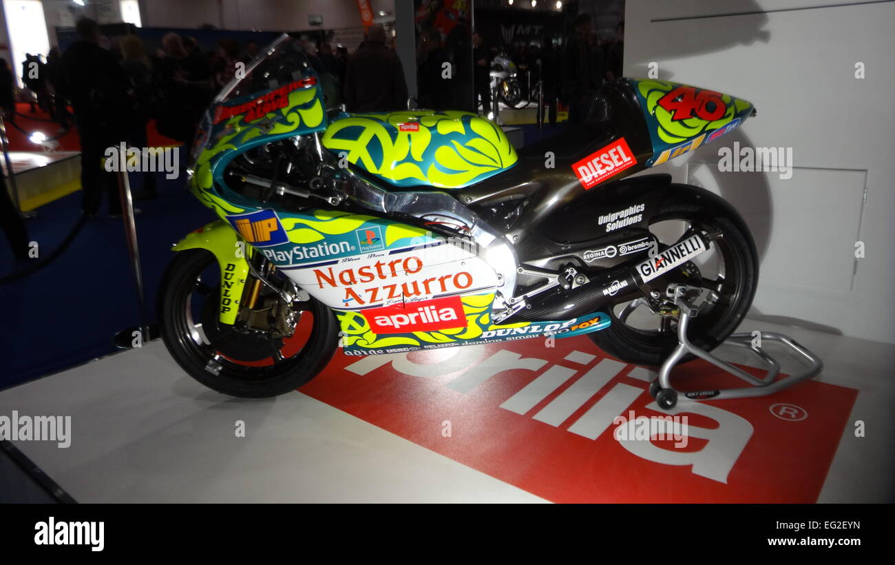 London, UK. 13th February, 2015 MCN London Motorbike show at Excel in ...