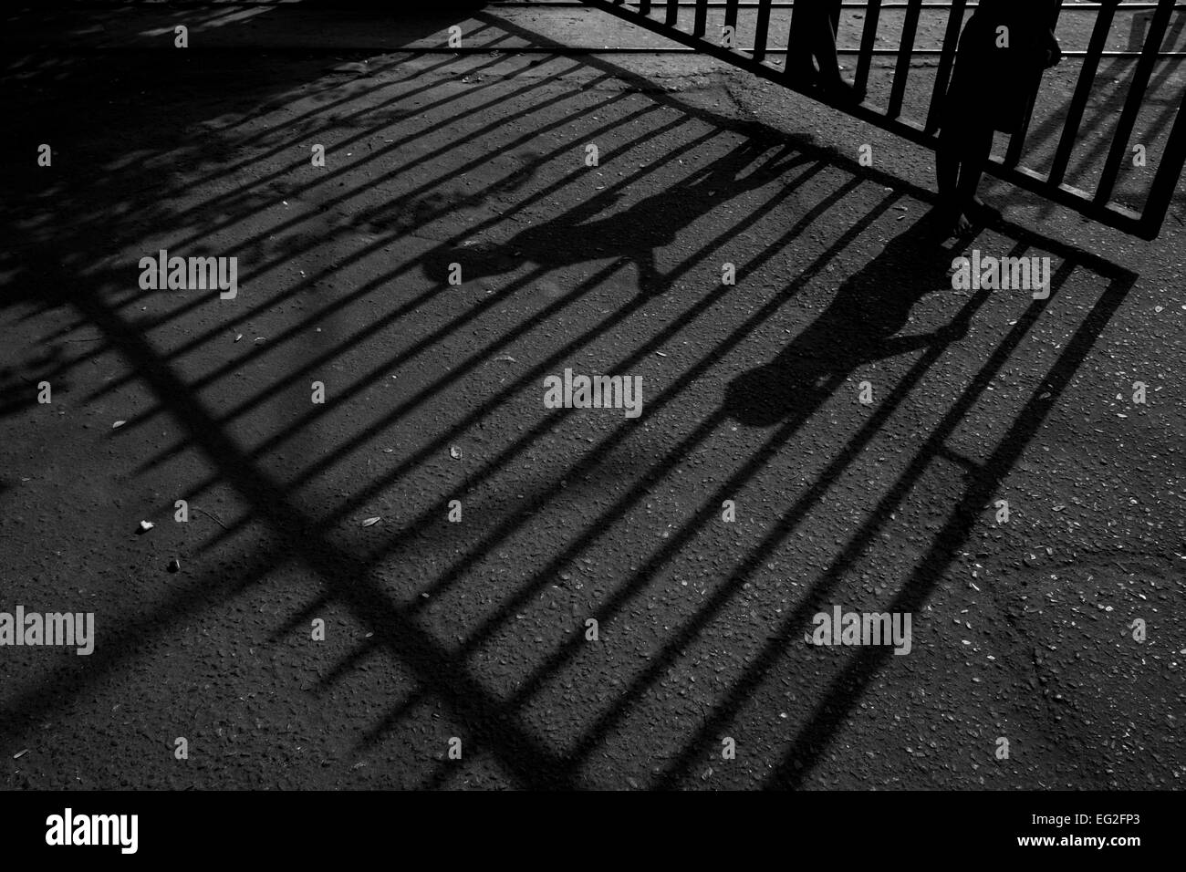 Homeless children playing in a office gate in dhaka Stock Photo - Alamy