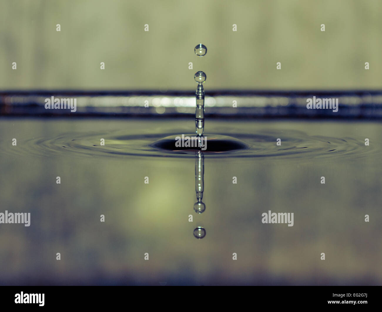Captured rain water hi-res stock photography and images - Alamy