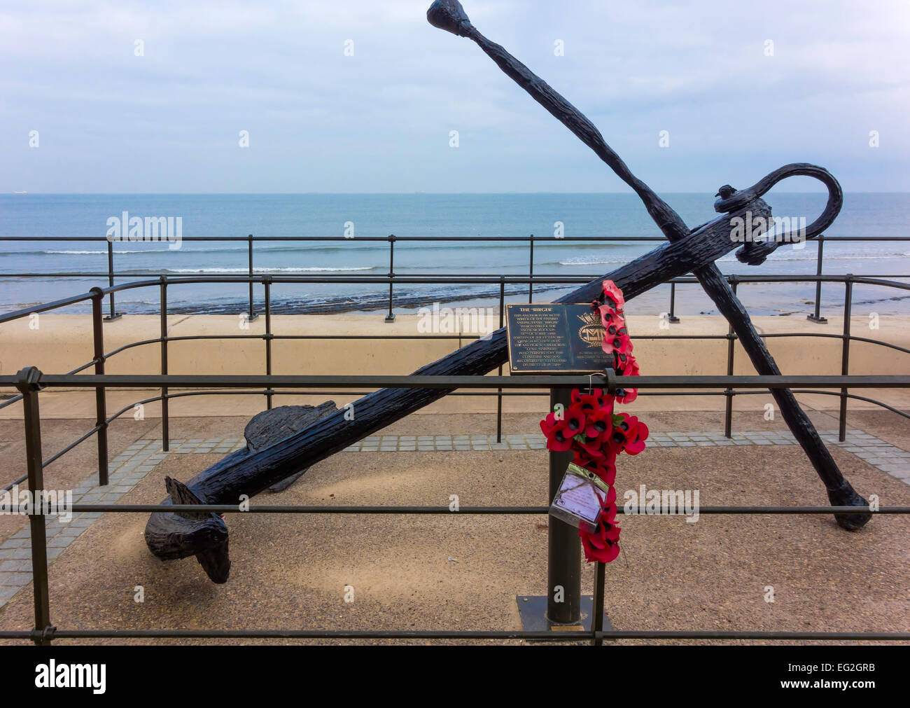 Anchor from the Finnish Sailing ship Birger, wrecked on Saltscar Rock ...