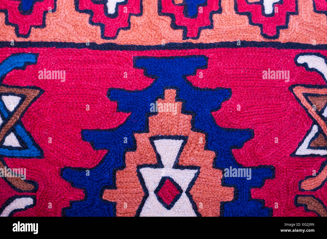 Middle eastern traditional pattern close up Stock Photo - Alamy