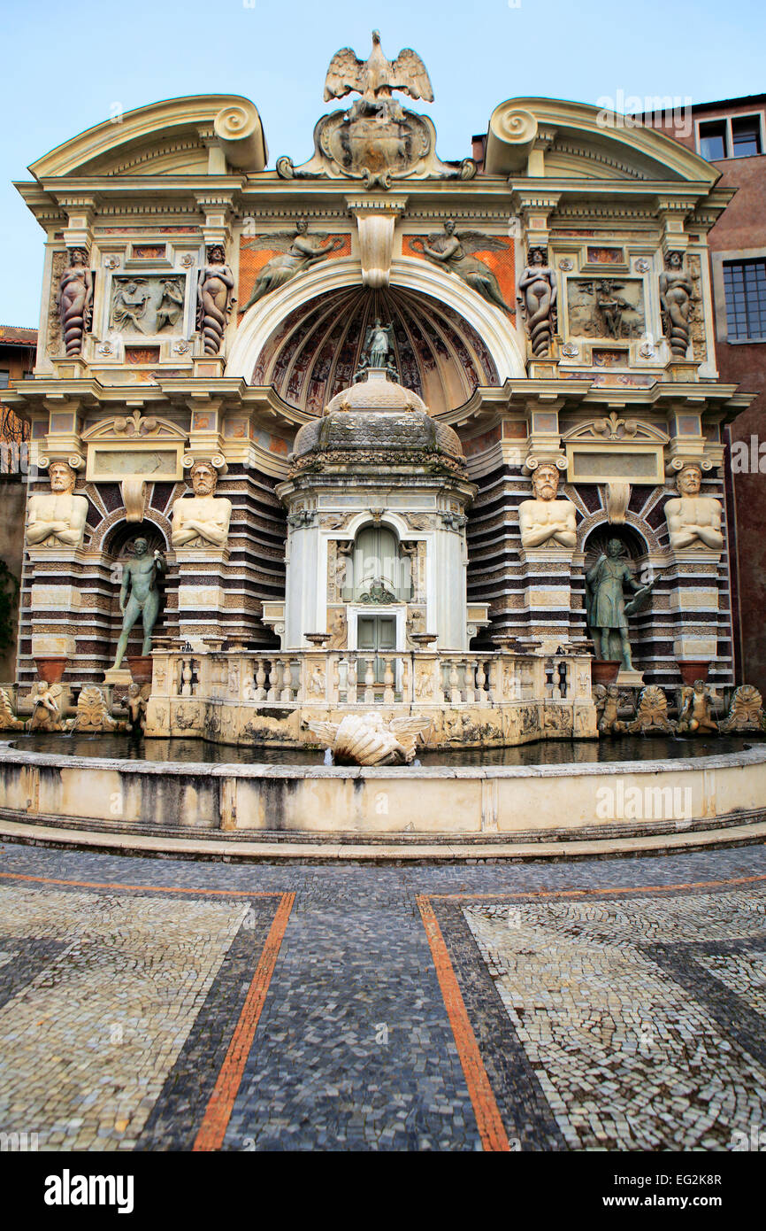 Villa d'Este, Tivoli, Lazio, Italy Stock Photo - Alamy