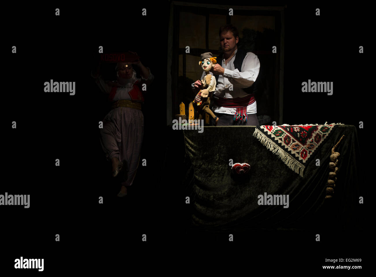 Serbian puppet play 'There far away' directed by Amela Vucenovic ...