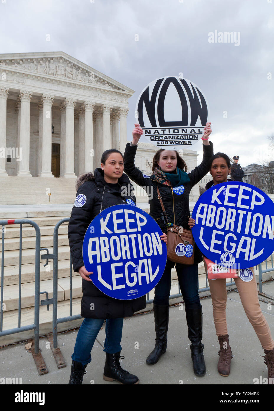 Pro-Choice activists protesting in front of the US Supreme Court ...