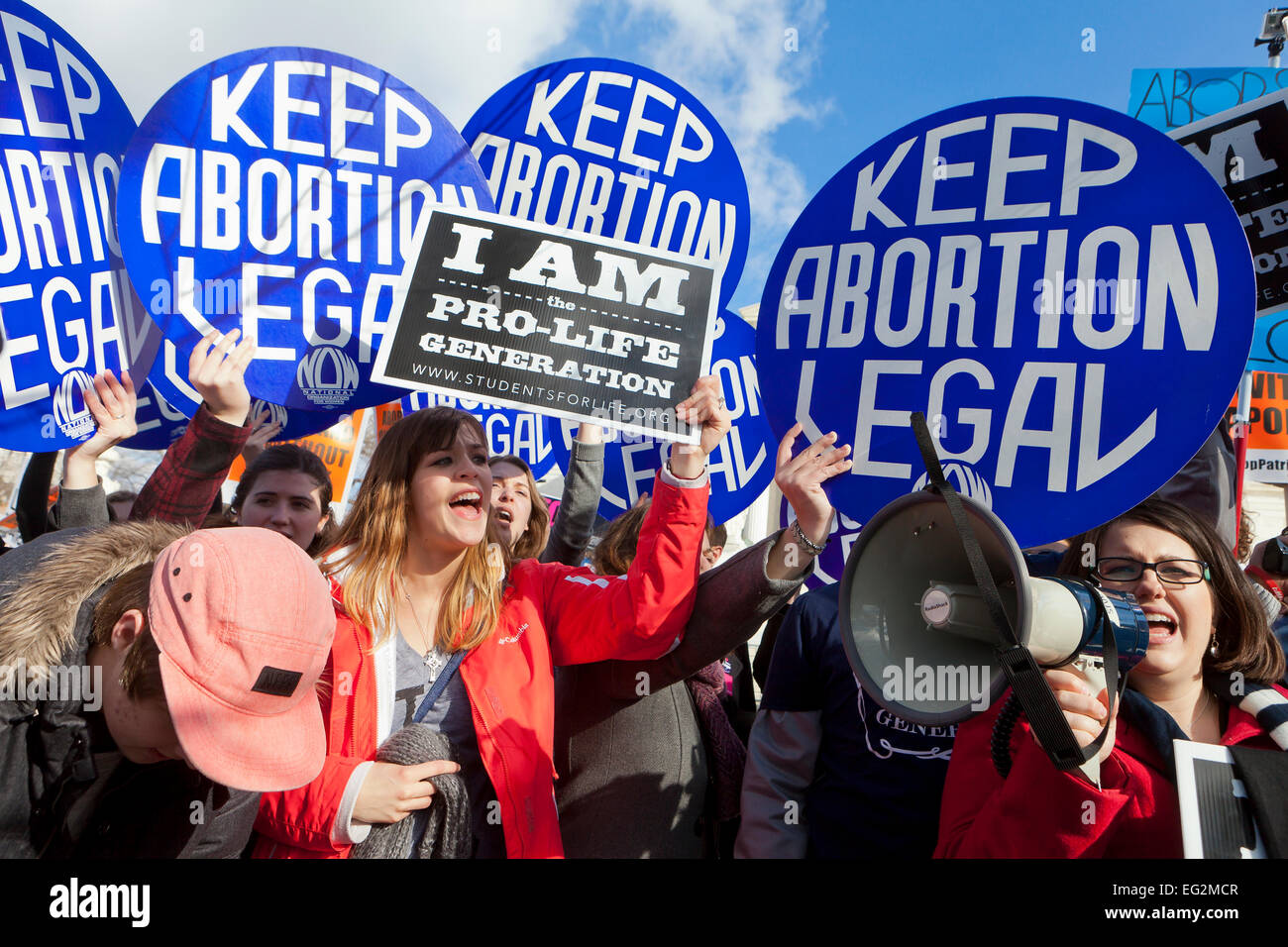 Pro choice protest hi-res stock photography and images - Alamy
