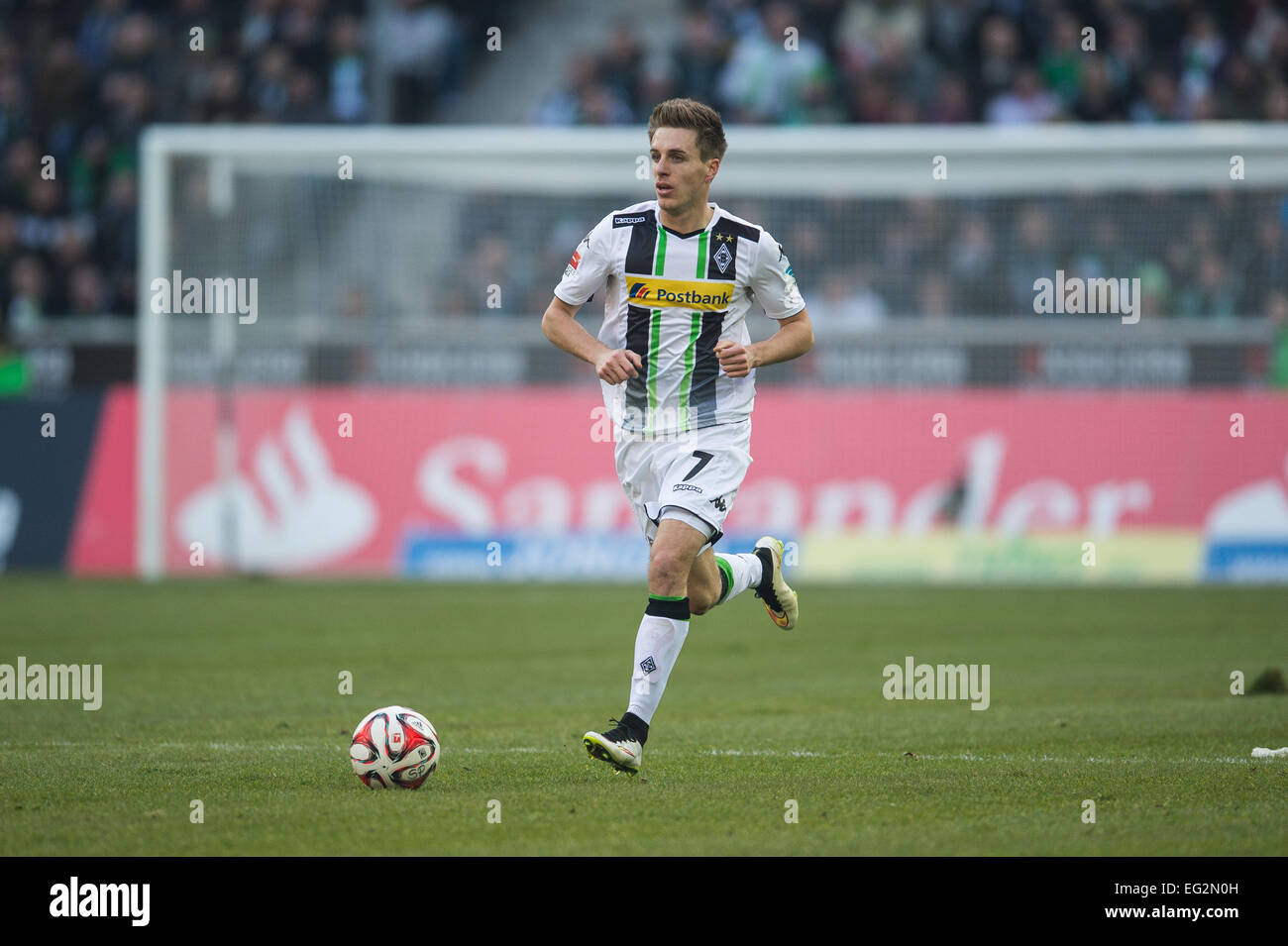 Moenchengladbach's Patrick Herrmann in action during the German ...