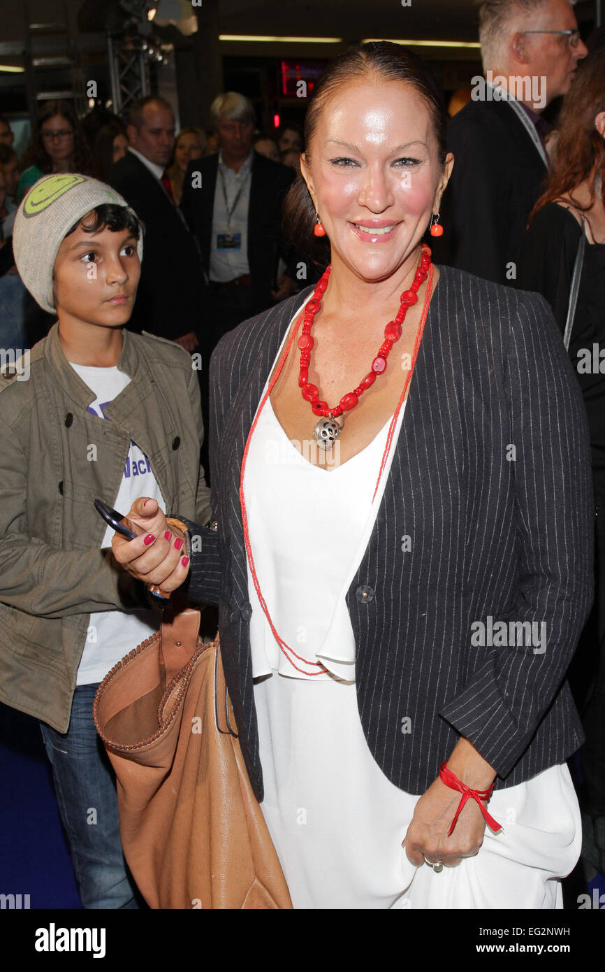 Premiere of Saphirblau at Mathaeser Filmpalast Featuring: Allegra ...