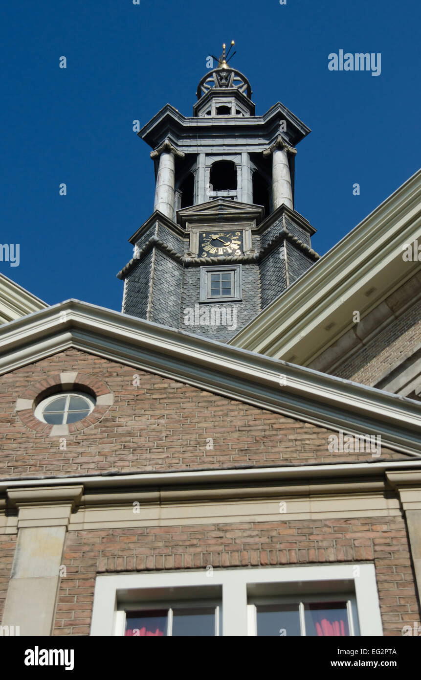 Angled roof lines in Amsterdam Stock Photo - Alamy