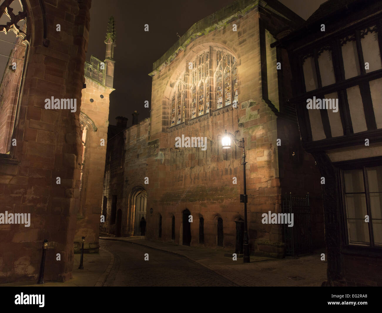 Coventry at night Stock Photo - Alamy