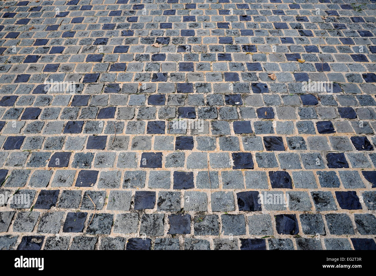 Cobblestone walkway in Singapore Stock Photo - Alamy