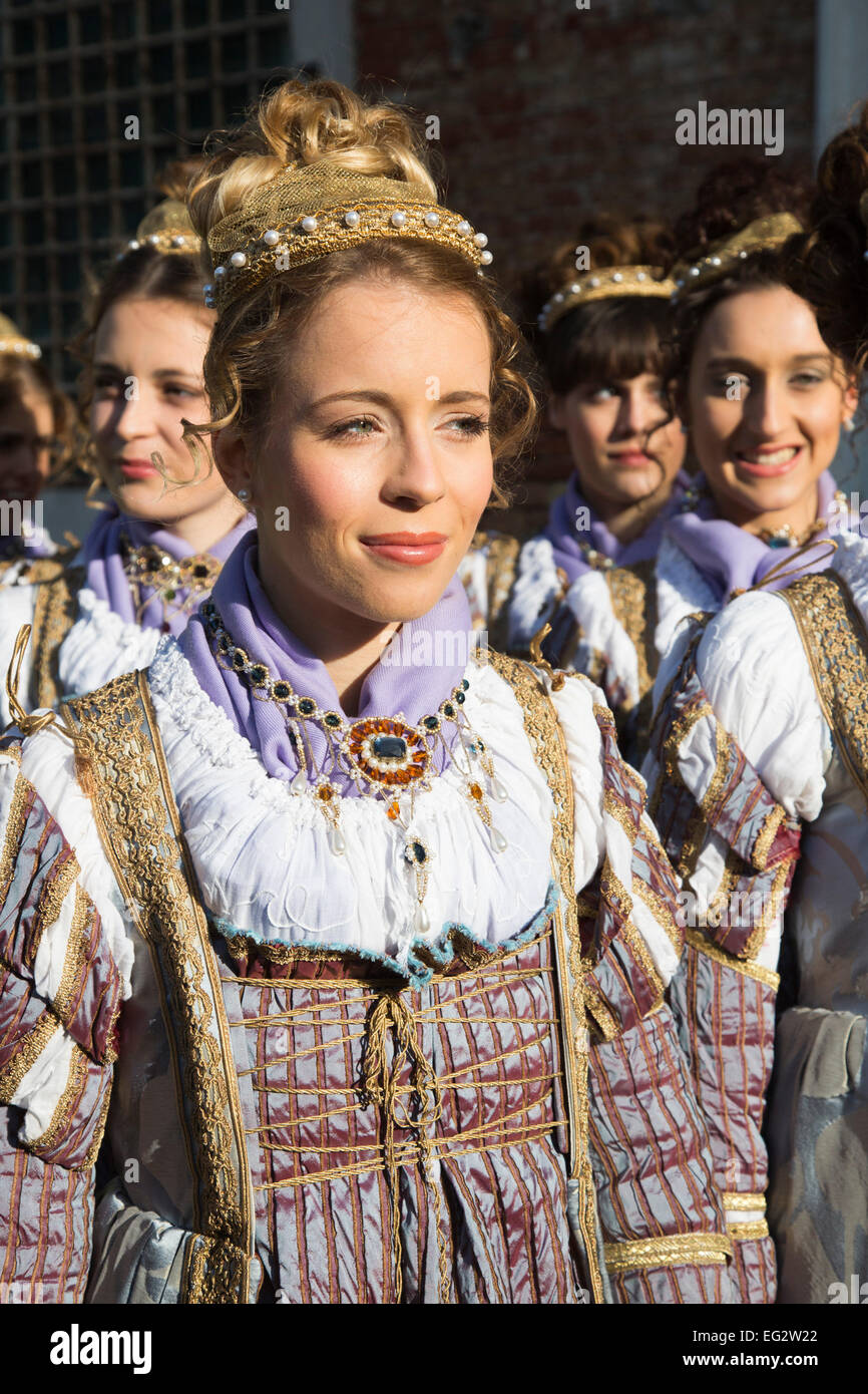 Festa delle Marie, Carnival at Venice, Veneto, Italy Stock Photo - Alamy