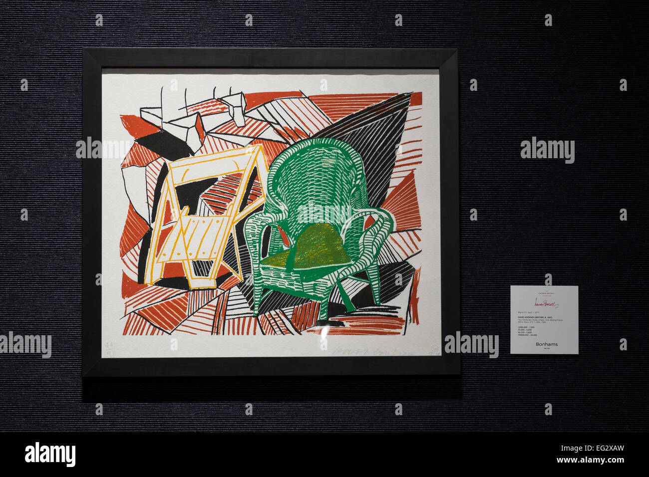 Hockney chairs hi-res stock photography and images - Alamy