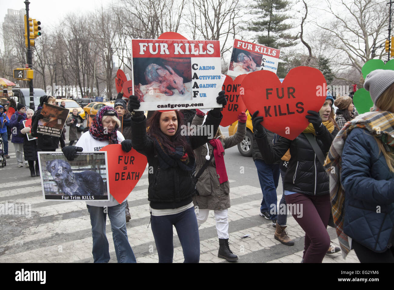 Fur protest hi-res stock photography and images - Alamy