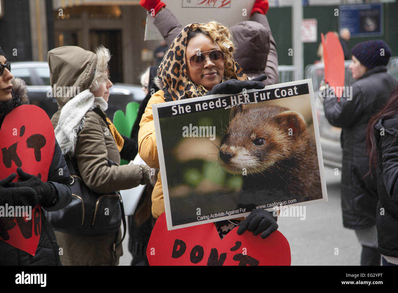 Anti fur sign signs hi-res stock photography and images - Alamy