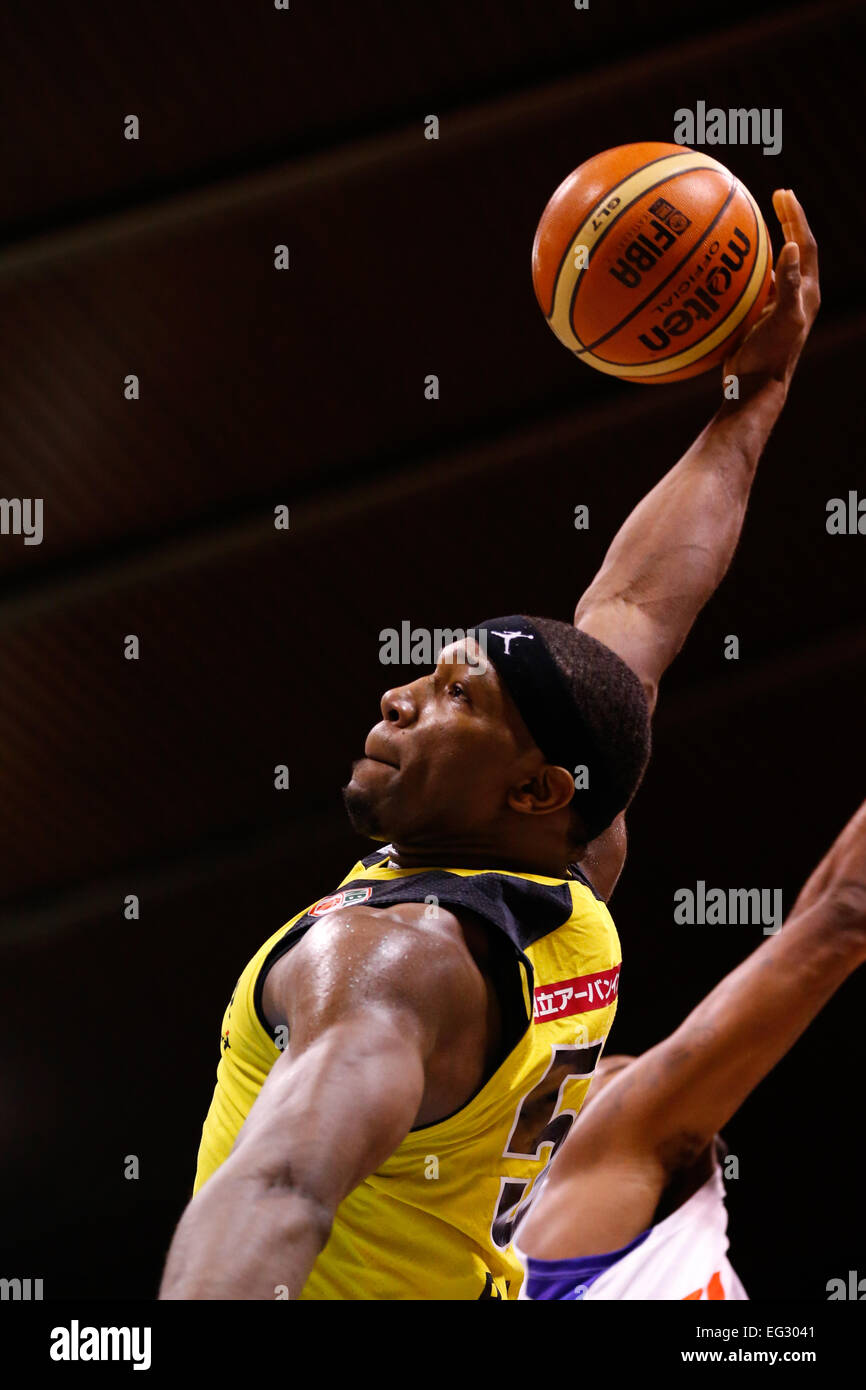 nd Yoyogi Gymnasium, Tokyo, Japan. 14th Feb, 2015. Ira Brown ...