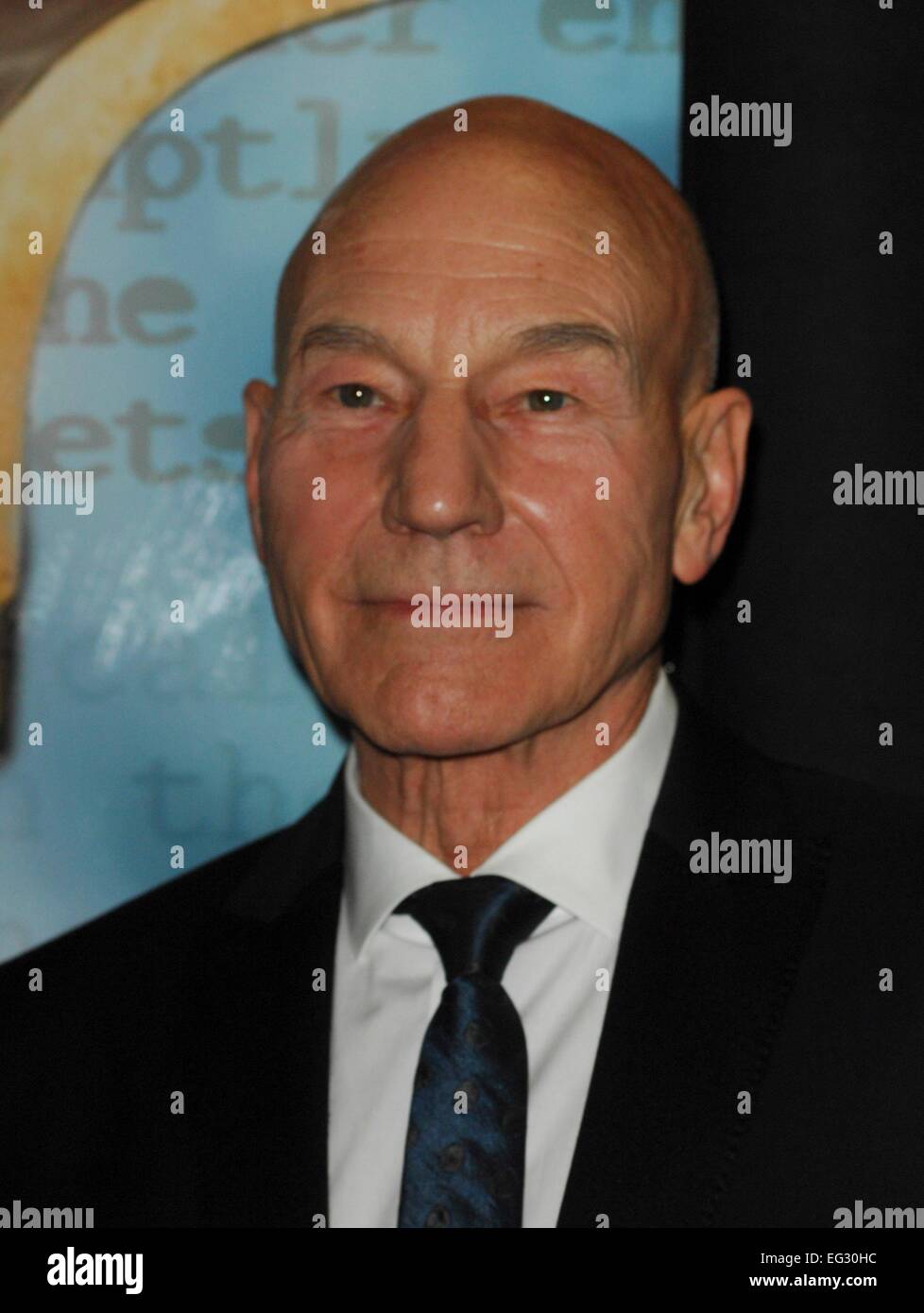 Los Angeles, CA, USA. 14th Feb, 2015. Patrick Stewart at arrivals for ...