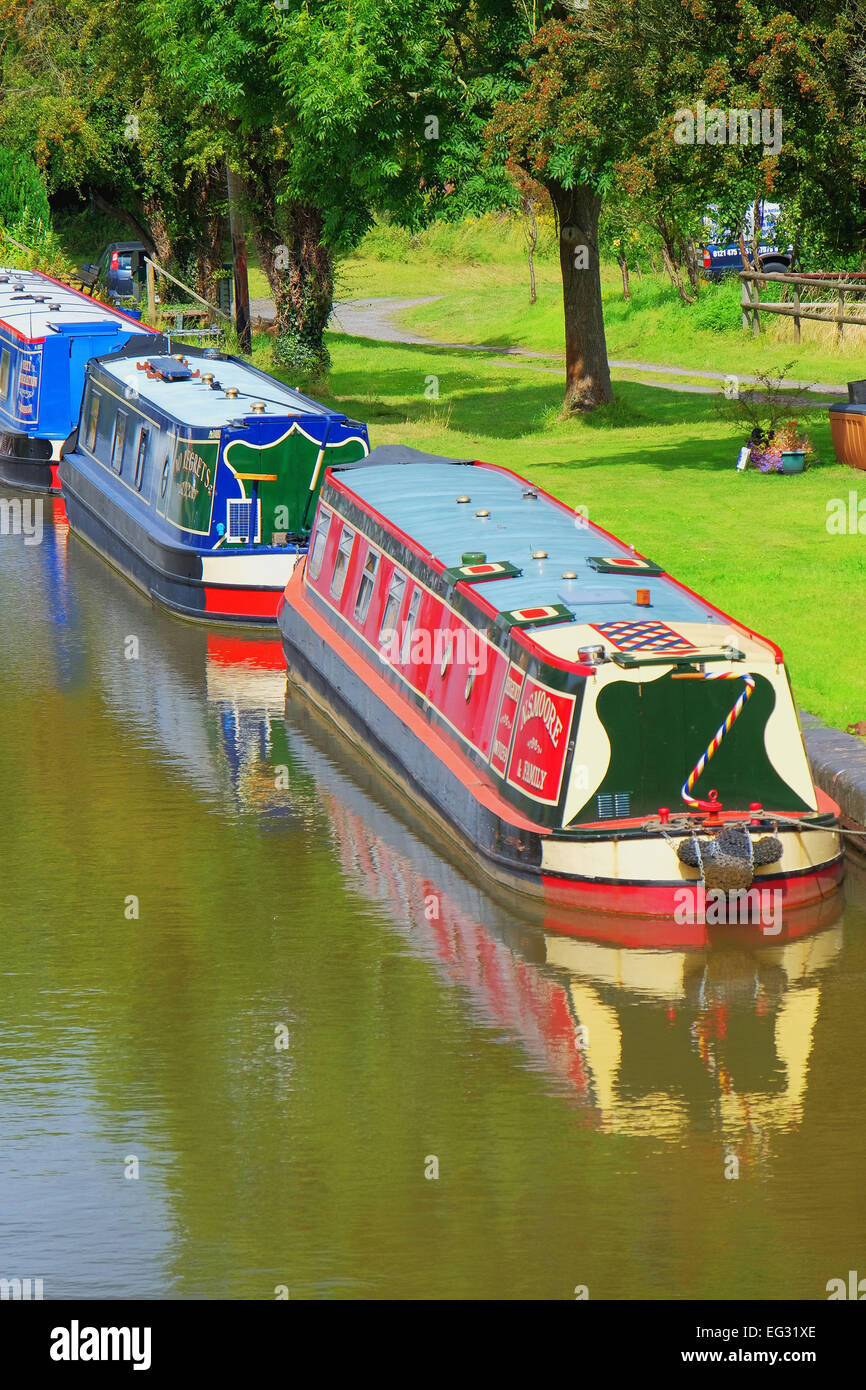 uk english canal Stock Photo - Alamy