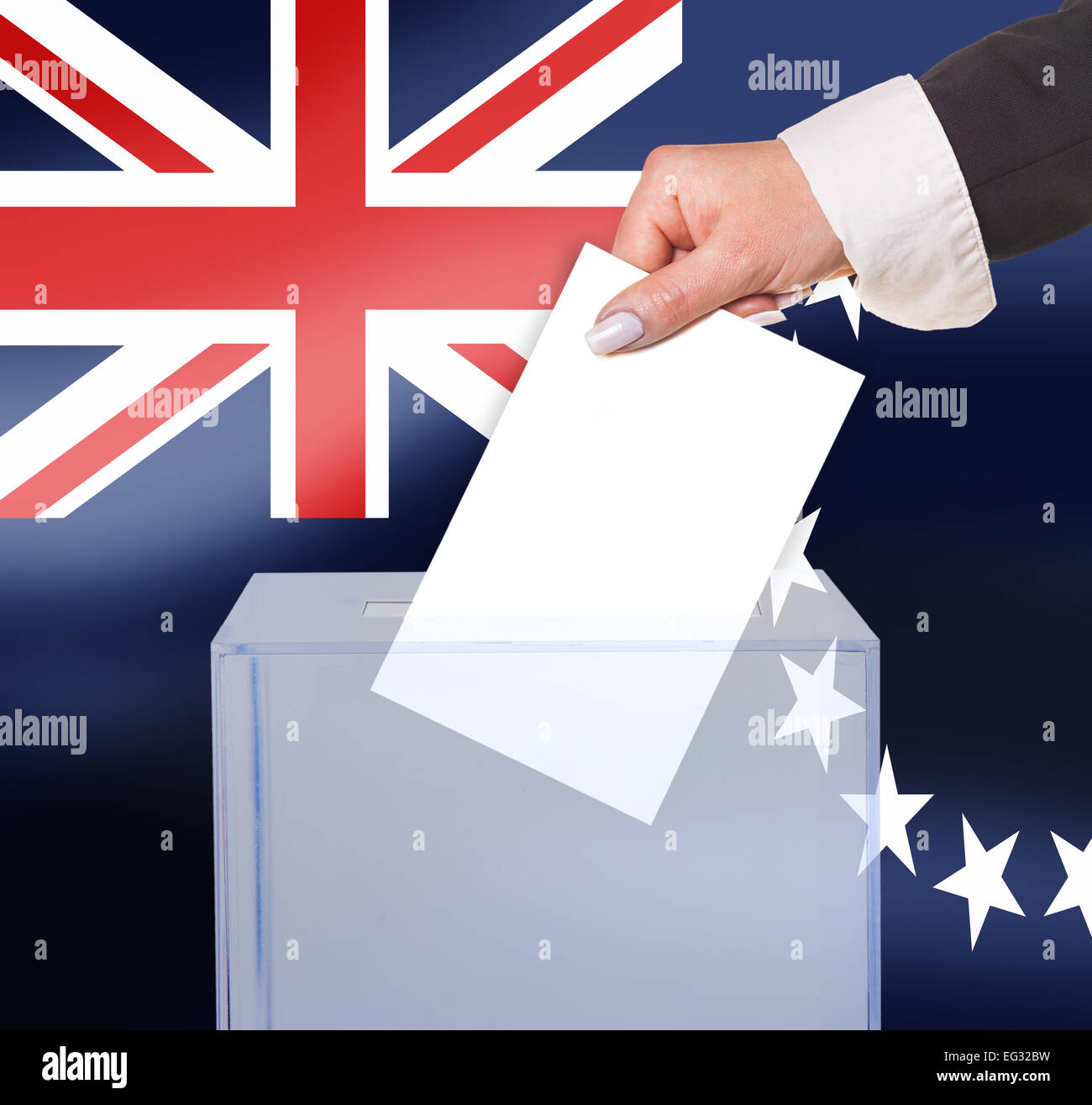 Cook island flag hi-res stock photography and images - Alamy